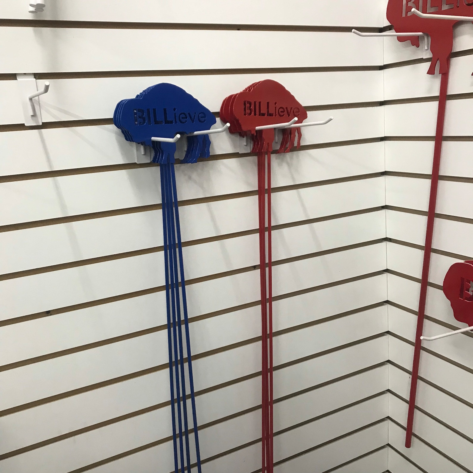 Skinny Buffalo Bills Lawn Stake / Steel Lawn Ornament / Garden Stake ...