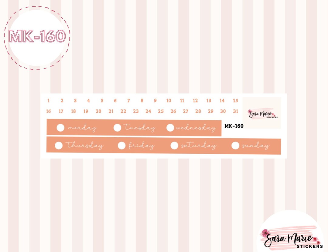 MK-160 Hourly Date Covers Add On - Etsy
