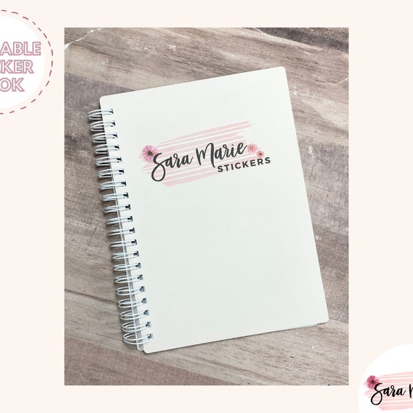 Reusable Sticker Book - Etsy