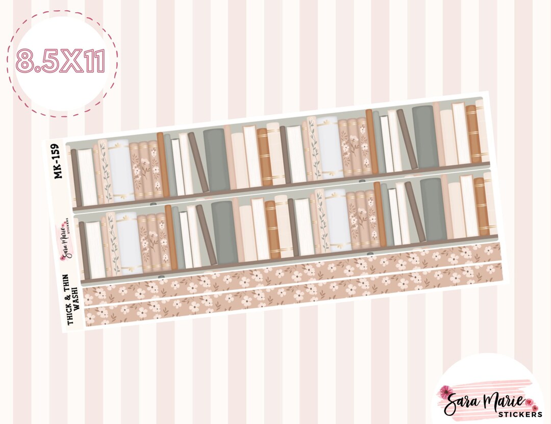 8.5x11 Kit 159 Thick & Thin Wash - Etsy