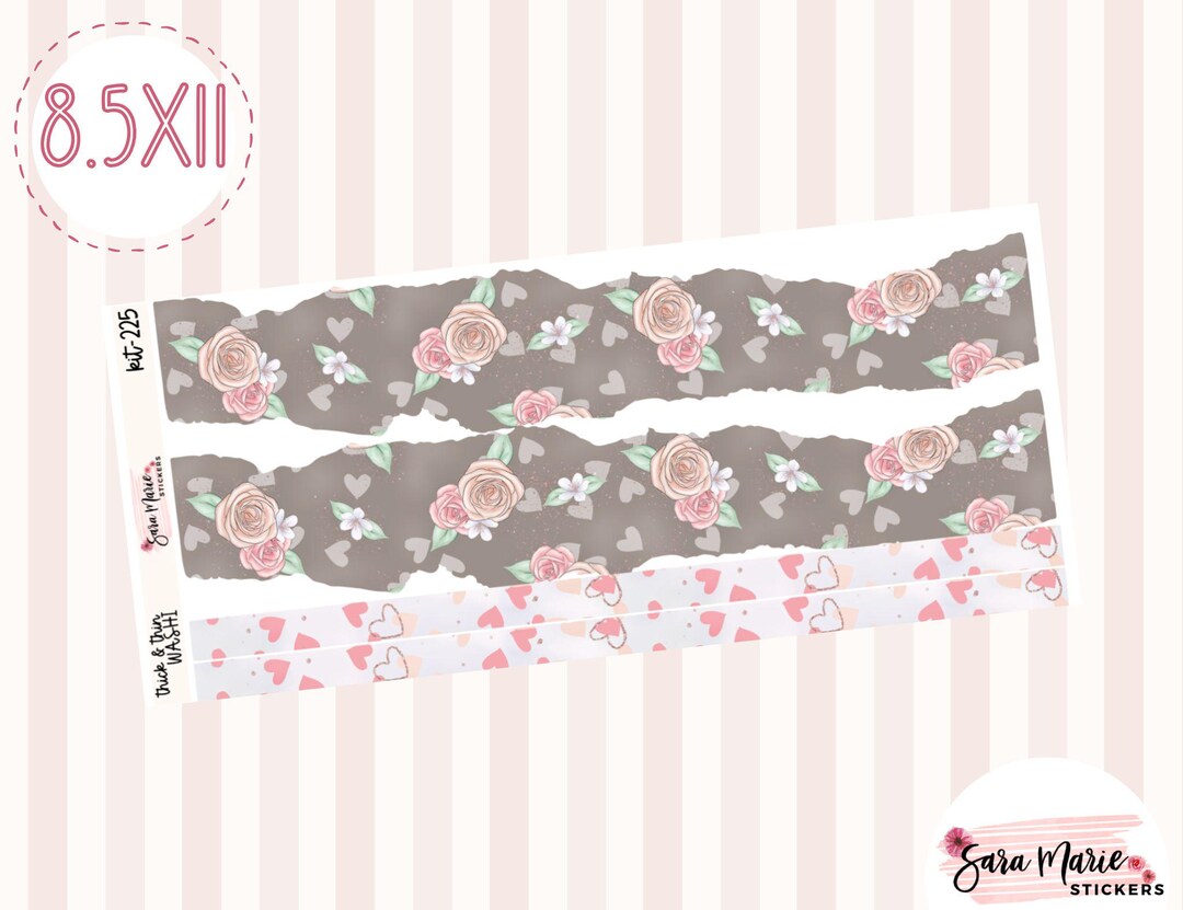 8.5x11 Kit 225 Thick & Thin Wash - Etsy