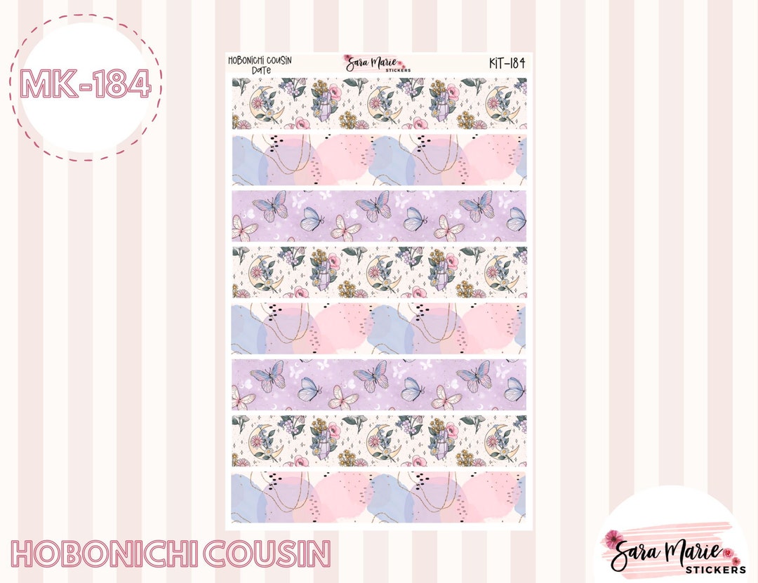 MK-184 Hobonichi Cousin Daily Strips - Etsy