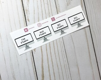 Cpa Exam Stickers - Etsy