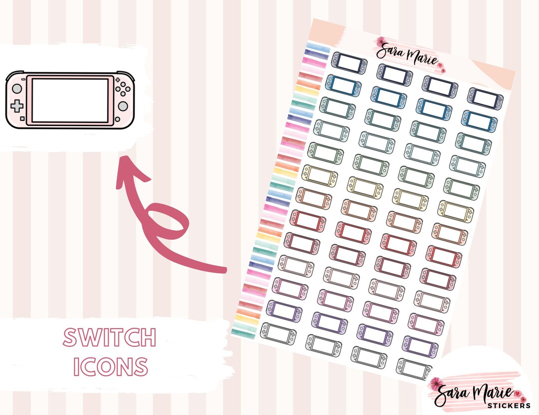 Switch Icons - SMS Colors - Etsy