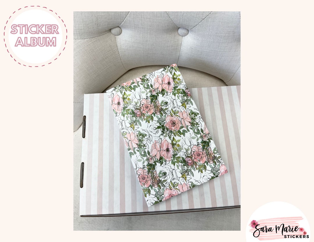SMS Floral Sticker Album - Etsy
