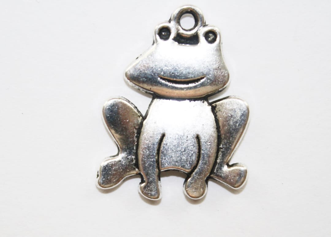 Frog Charm, Frog Pendant, Animal Charms, Bracelet Charms, Charms ...