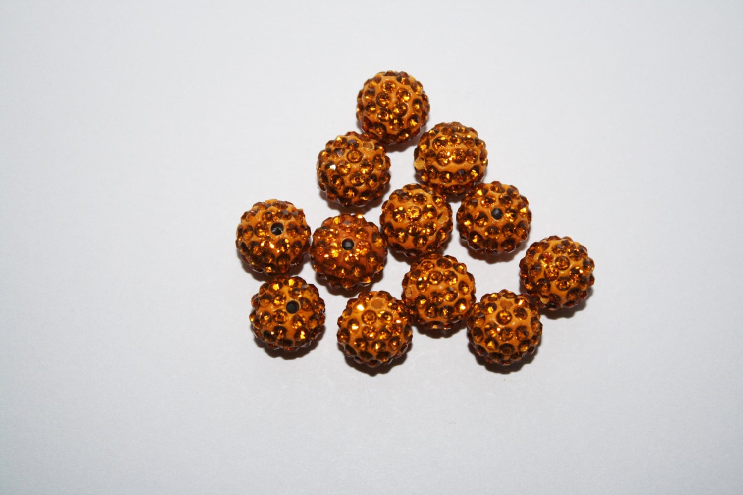 Shamballa Beads, Samballa Bracelet Beads, Polymer Clay Paved Crystal ...