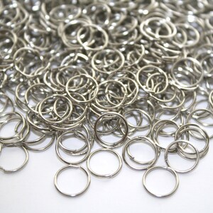 Antique Silver Jump Ring - 8mm - 100ct - 21ga - #220 - Etsy