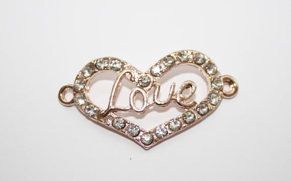 Love Connector Curved Love Connector Curved With Clear | Etsy