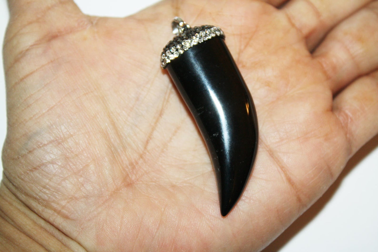 Tusk Pendant, Pointed Tusk, Tooth Pendant, Necklace Charm Crafts ...