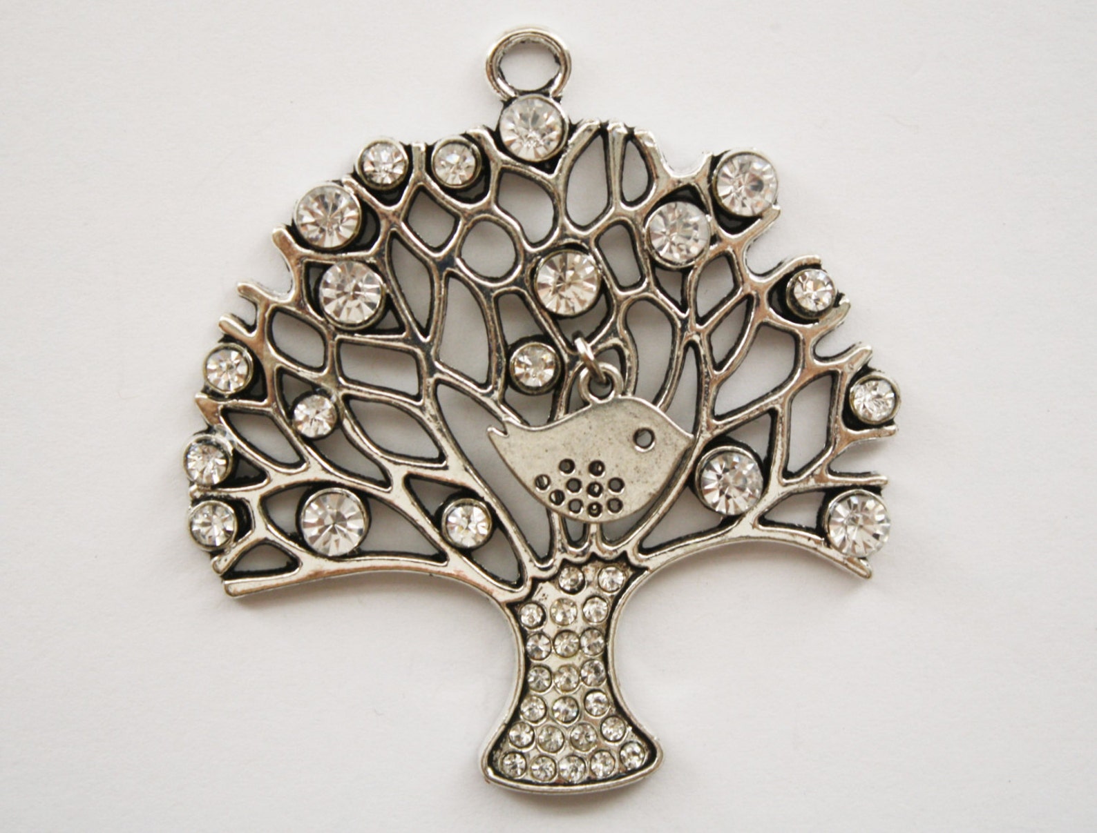 Tree of Life Charm Tree Charm Tree Pendant Family Tree - Etsy