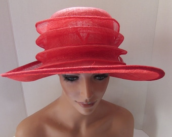 Red Vintage Hat | Etsy