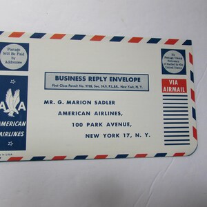 Airline Memorabilia American Airlines 1959 Issue Welcome Aboard Packet ...