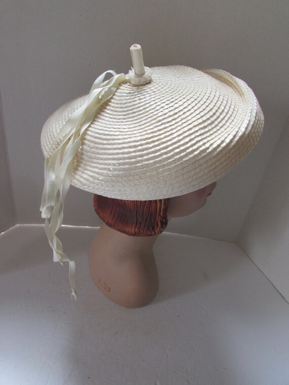 SALE Vintage Hat Mid Century Design Modified Mushroom… - Gem