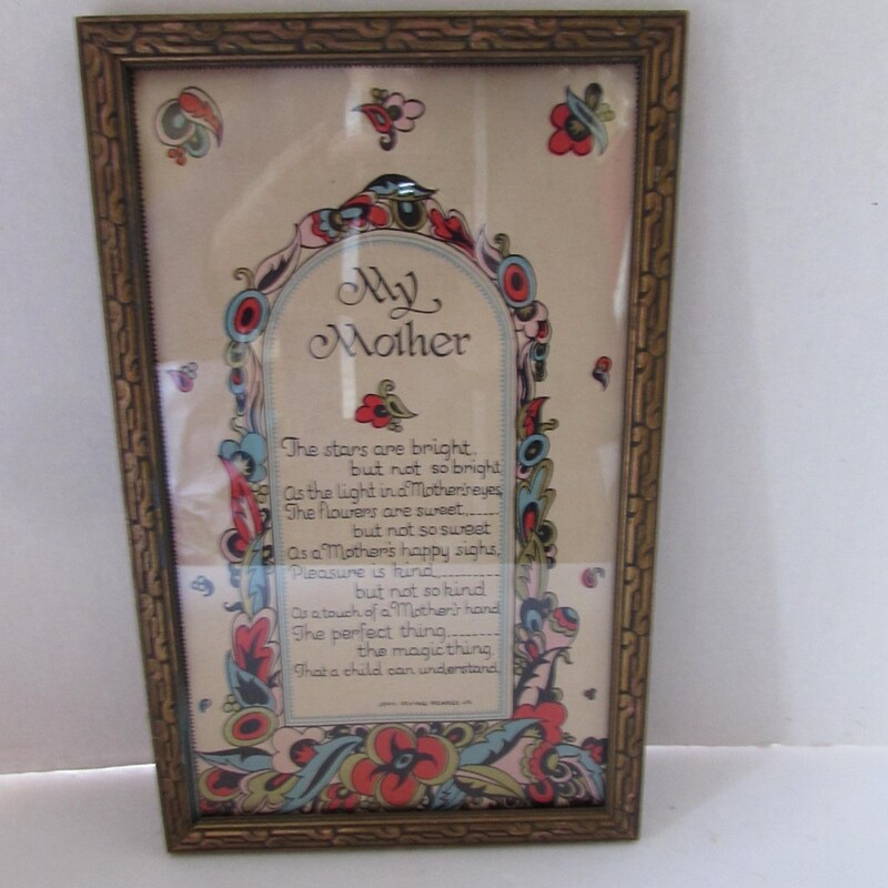 Framed Poem - Etsy