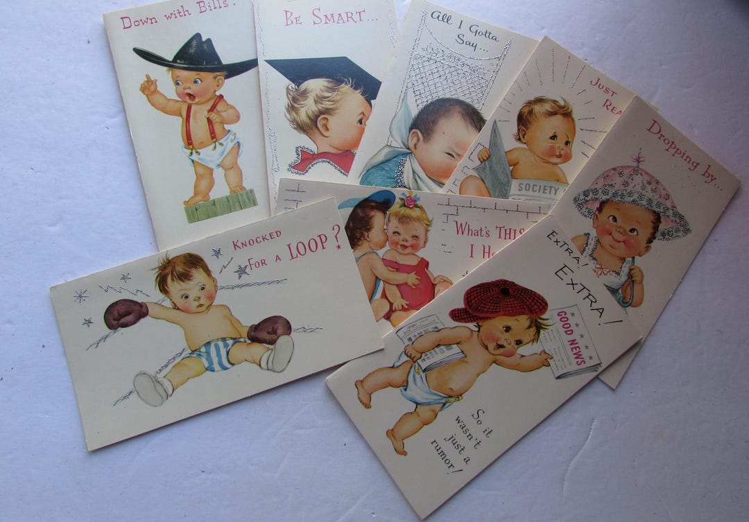 Greeting Cards Vintage Cards All Occasion Whipper Snappers Sassy ...