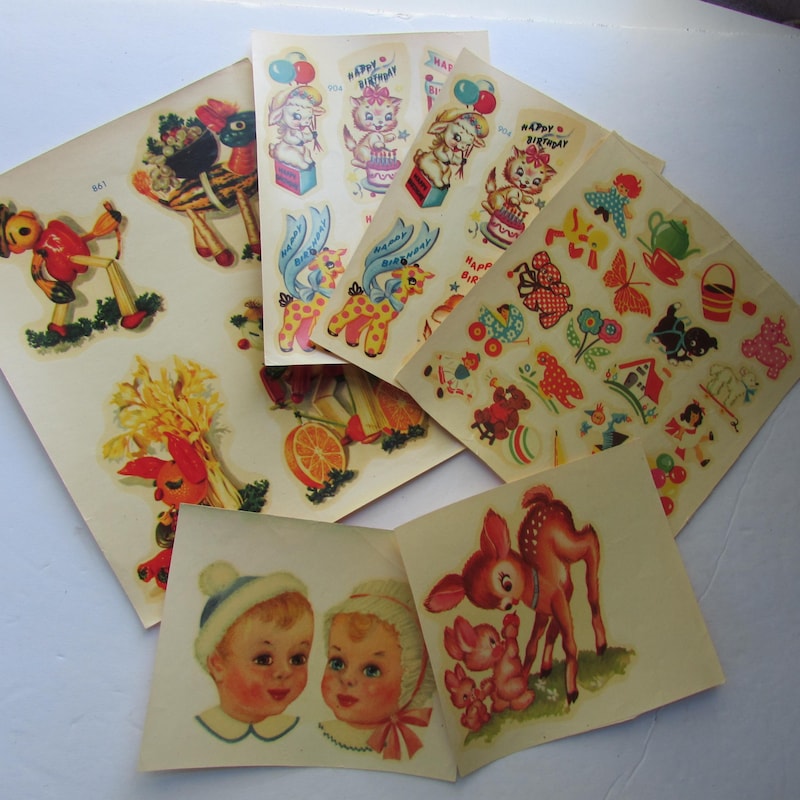 Decoupage Decals - Etsy