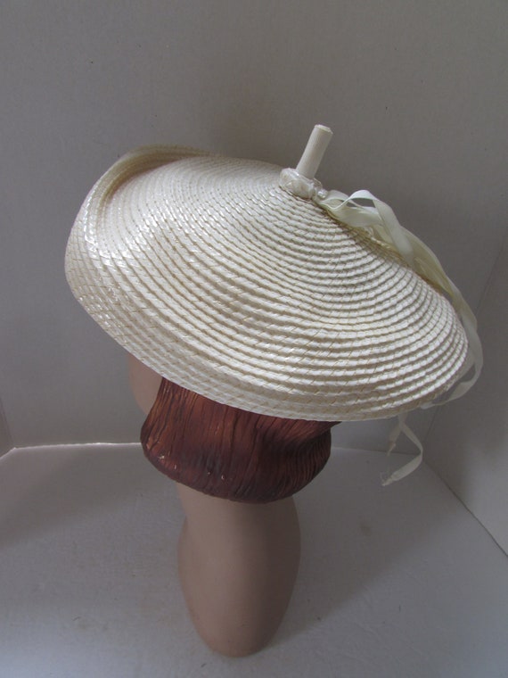 SALE Vintage Hat Mid Century Design Modified Mushroom… - Gem