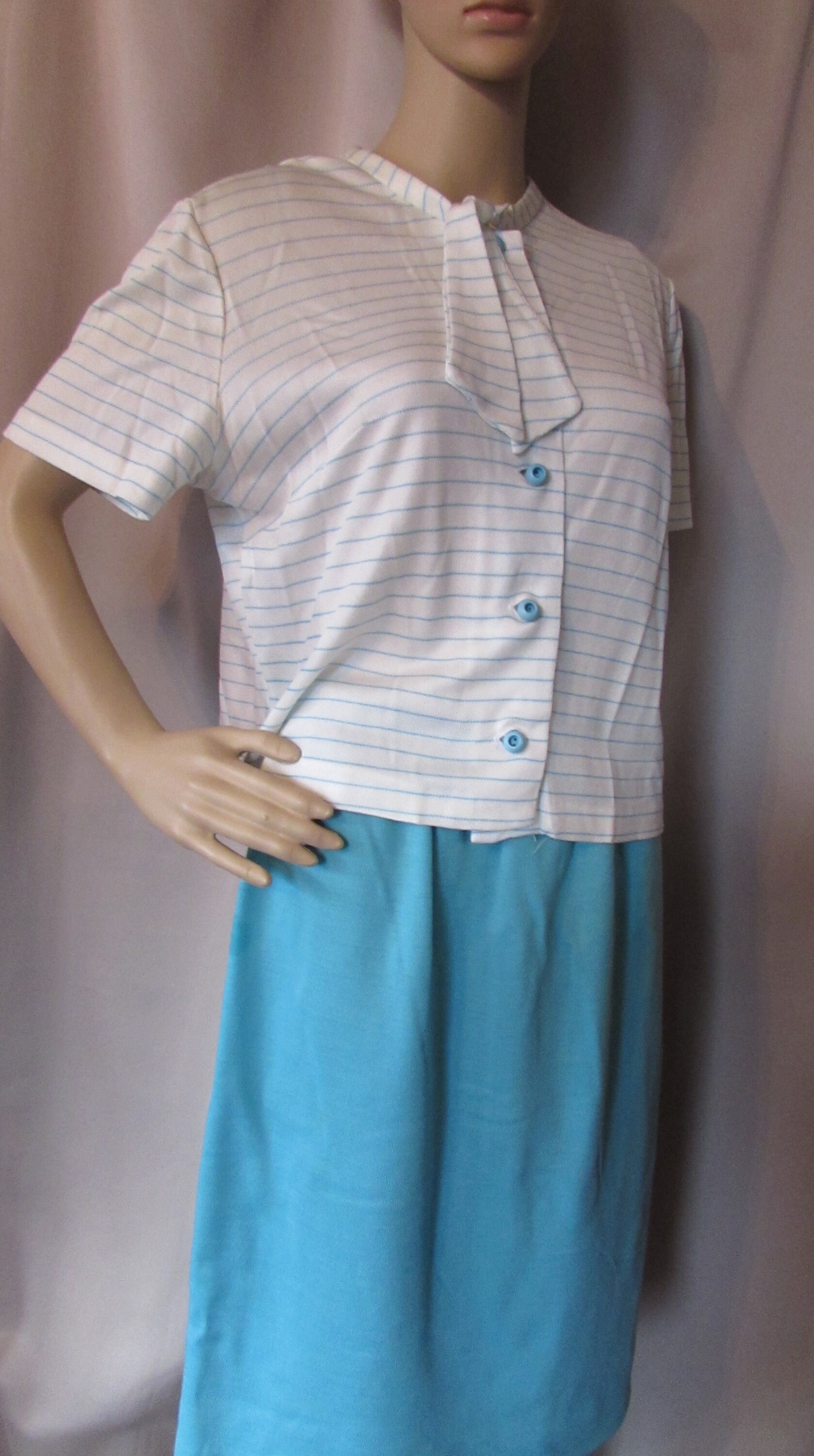 Three Piece Knit Set Puritan Brand Forever Young Turquoise | Etsy