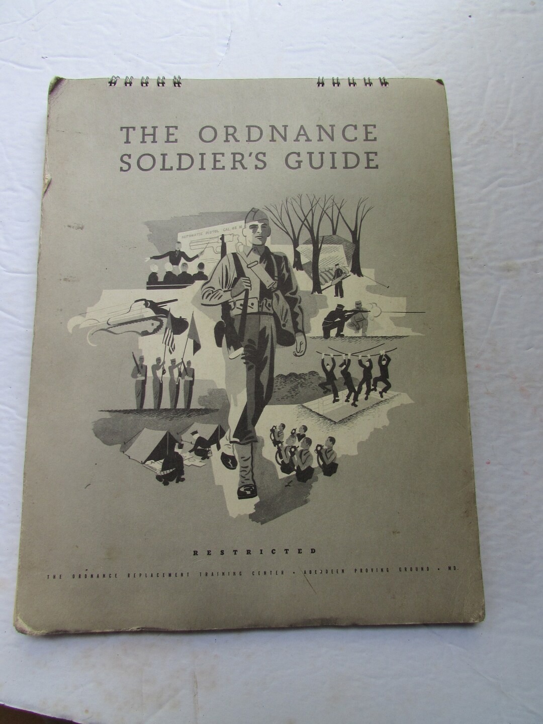 Military Memorabilia the Ordinance Soldier's Guide Restricted Guide ...