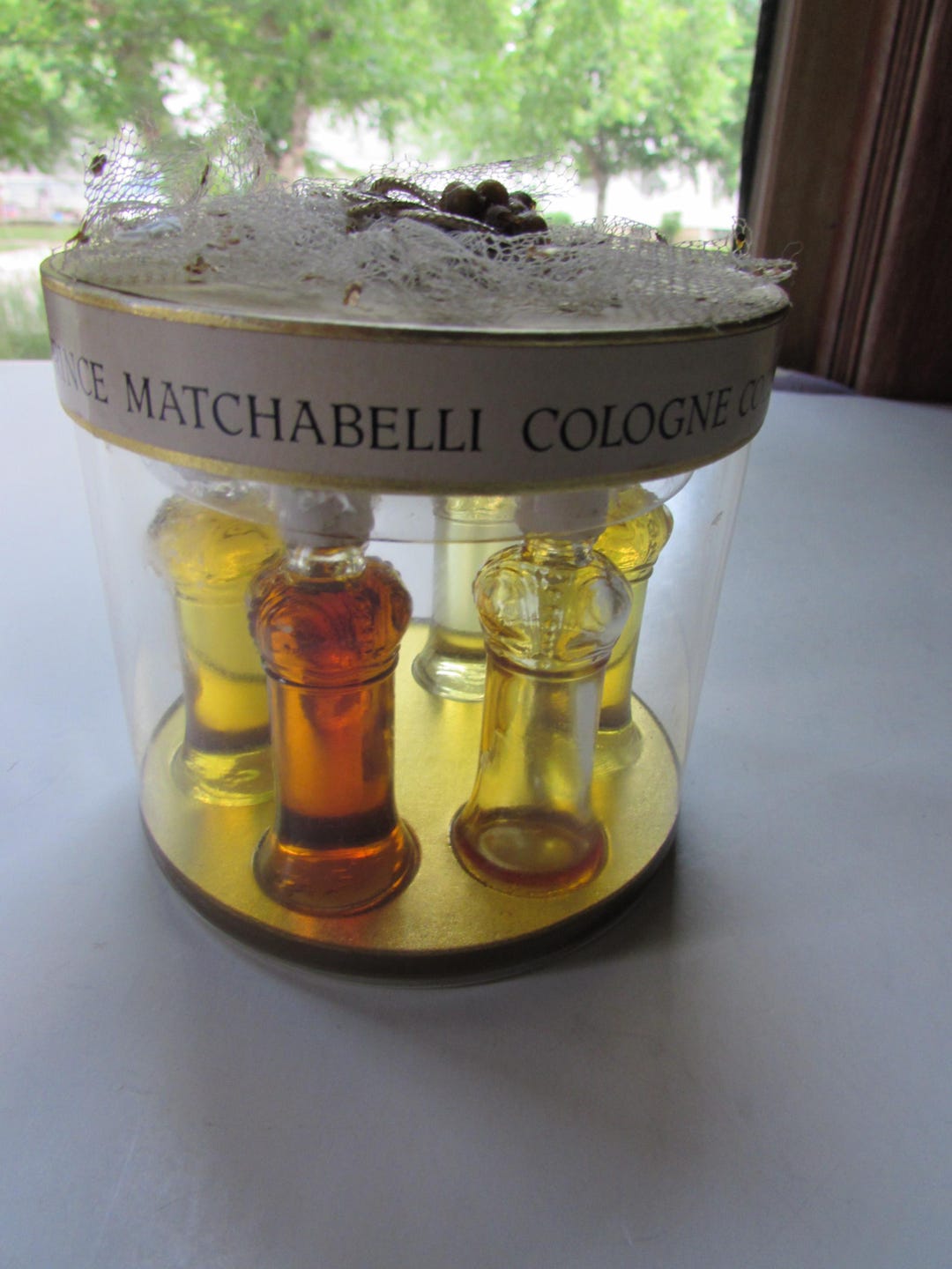 Prince Matchabelli Cologne Collection Six Miniature Flagons Cylindrical ...