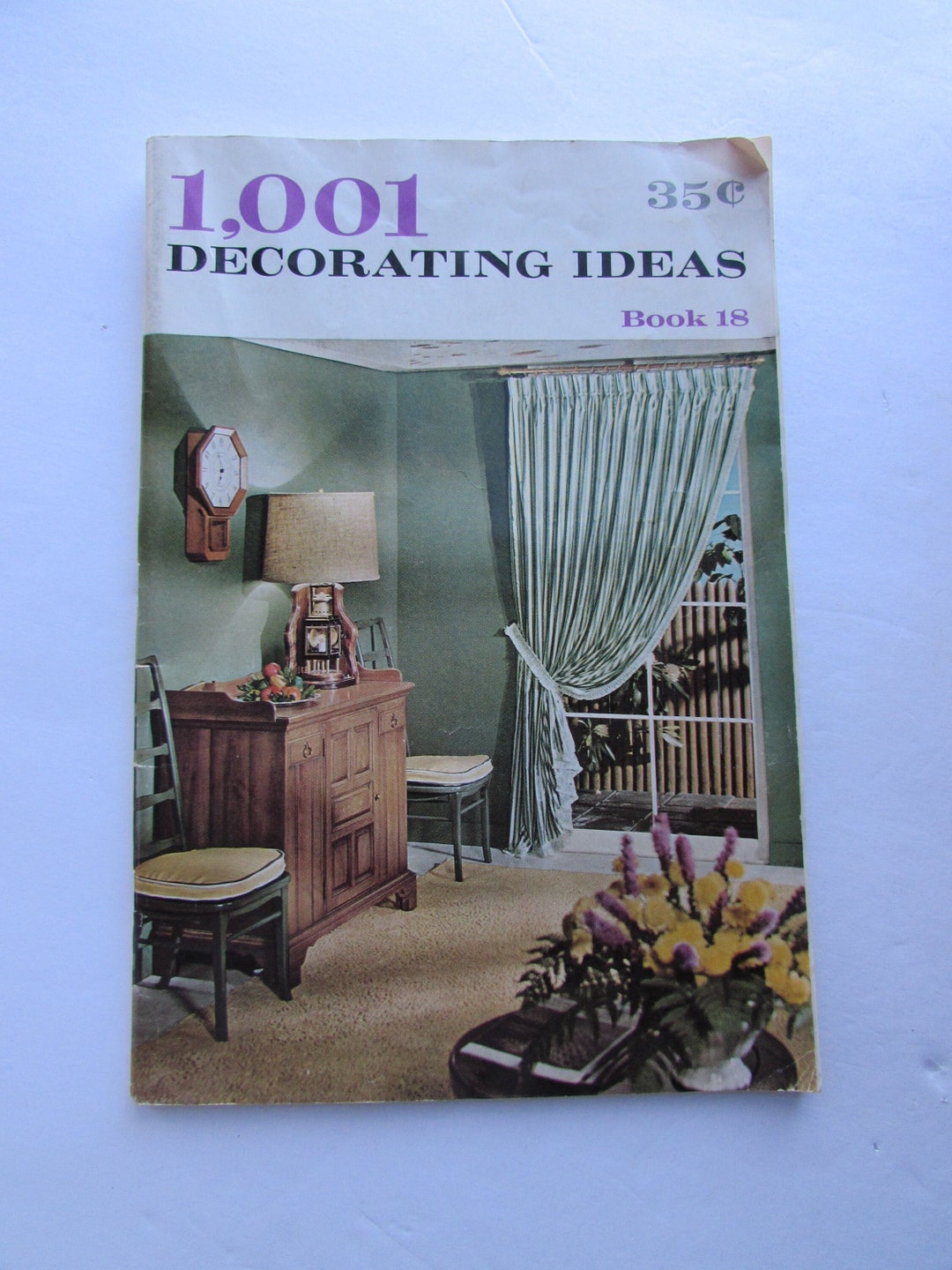 Vintage Magazine Home Decorating 1001 Decorating Ideas 1961 Book 18 ...