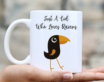 Raven Coffee Cup - Etsy