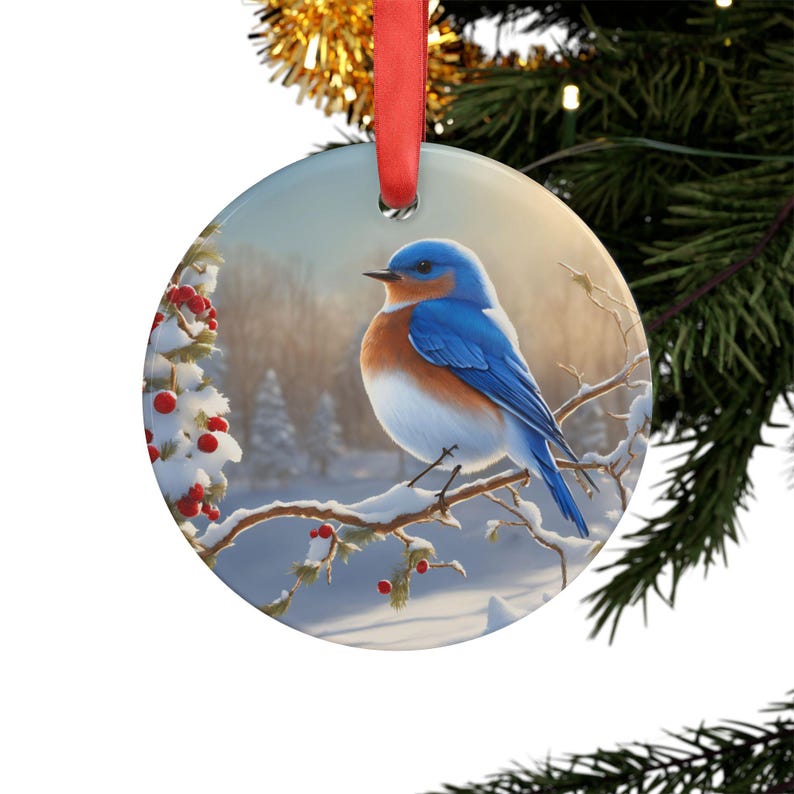 Bluebird Ornament, Bluebird, Bluebirds, Ornament, Ornaments, Christmas ...