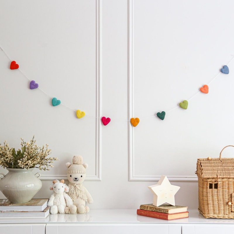 Heart Garland - Etsy