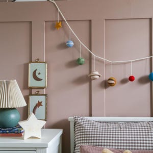 Solar System Garland | Space Decor | Colourful Planet Nursery Decor ...