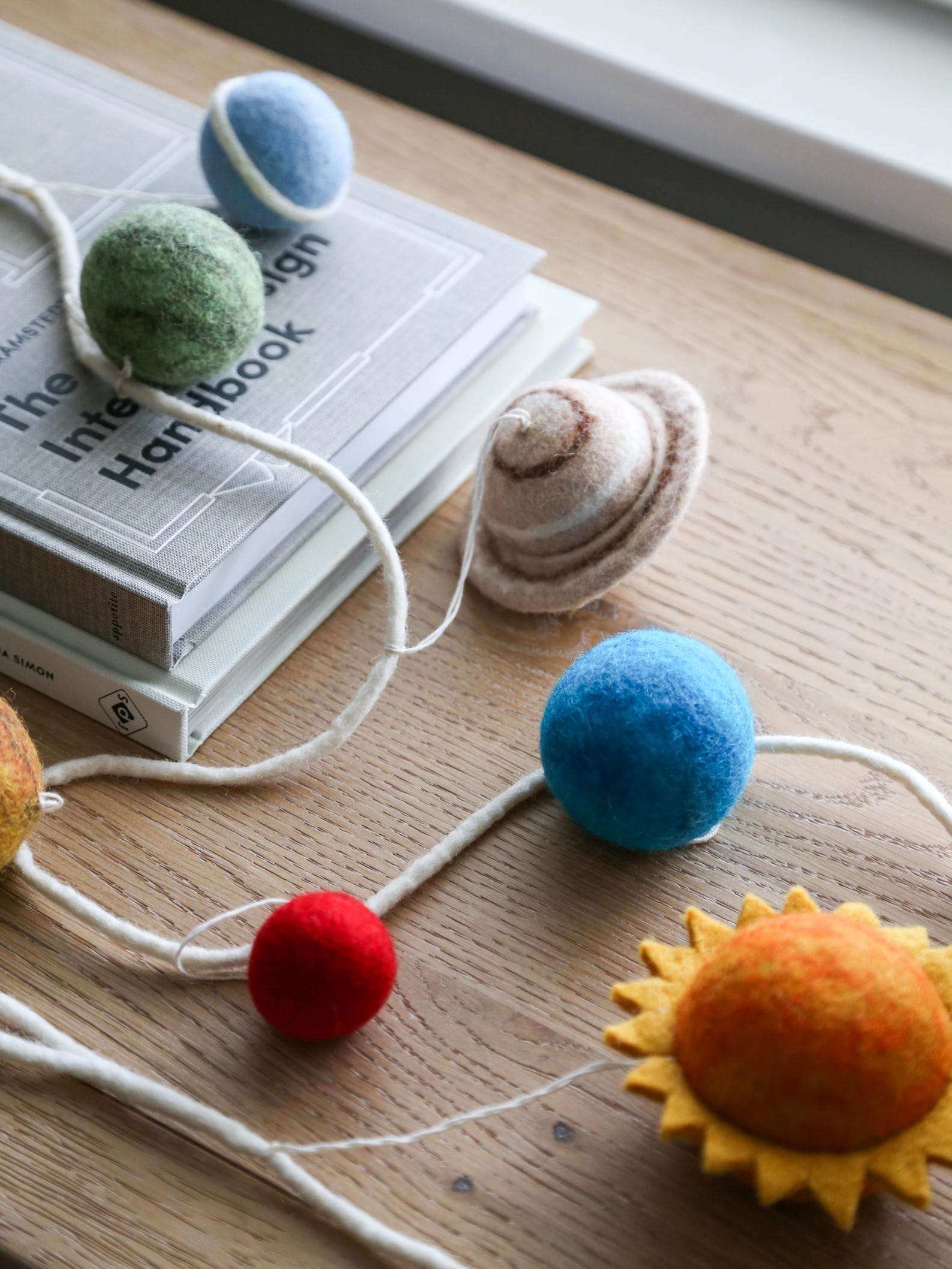 Solar System Garland | Space Decor | Colourful Planet Nursery Decor ...