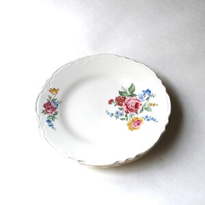 Scio hazel Dinner Plates 3, No Center Flowers, Pink, Yellow, and Blue ...