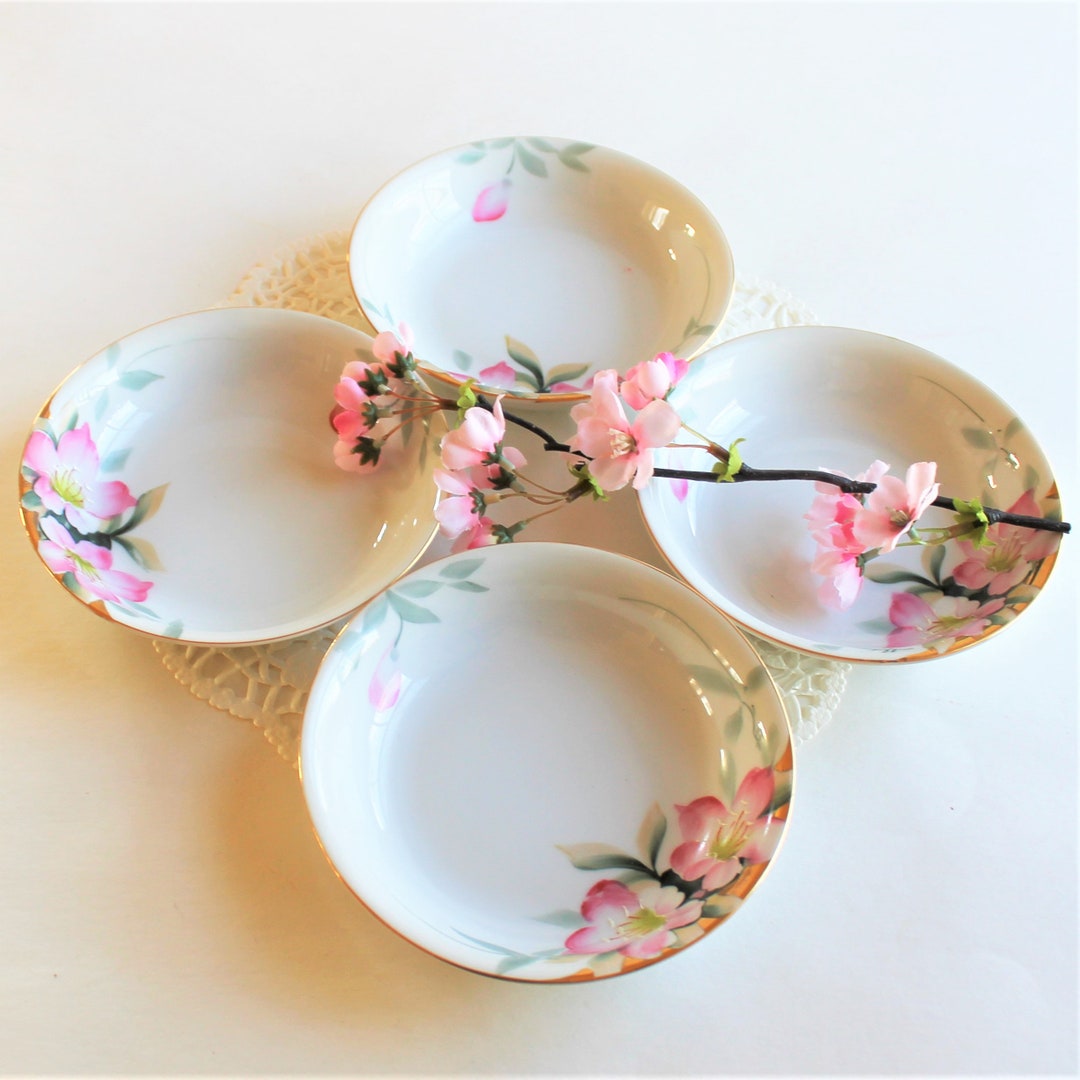 Vintage Noritake China AZALEA Sauce Bowls 4, Red Mark, Larkin Soap ...