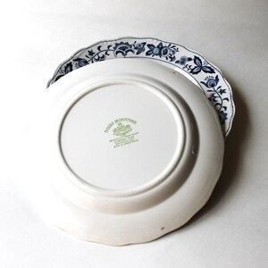 Nikko Ironstone Harmony House Blue Bonnet Dinner Plates 7, Blue and ...