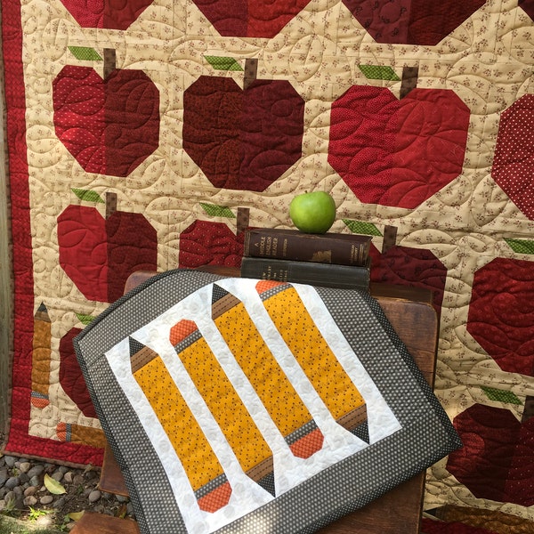 Apple Quilt Pattern - Etsy