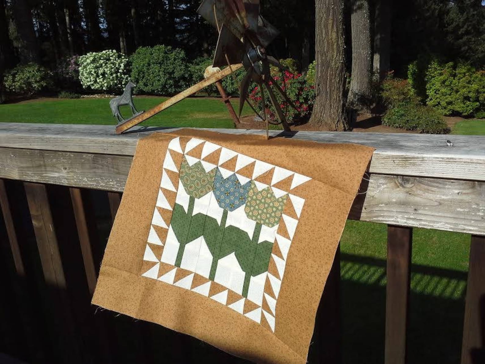 Tulip Crush Quilt and Pillow Pattern // Mailed Copy - Etsy