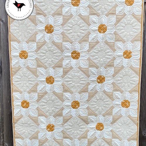 Cotton Daisies wall Hanging & Lap Quilt Pattern By: Karen - Etsy