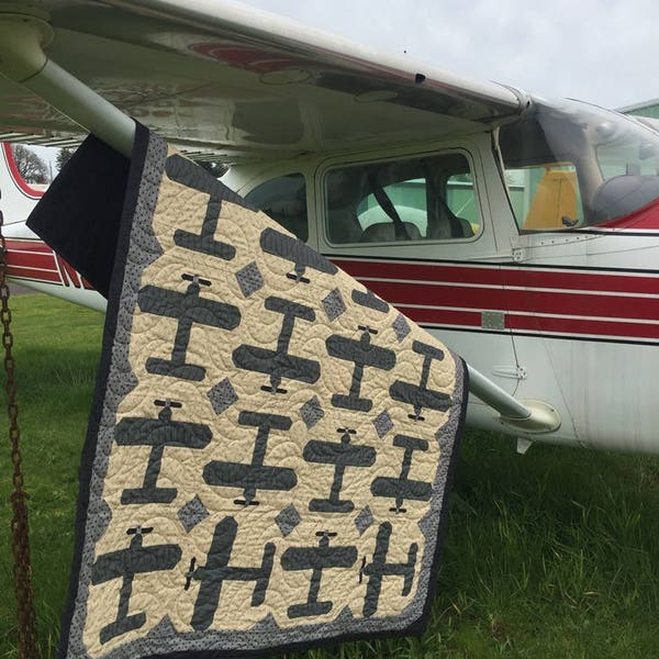 Airplane Quilt Patterns - Etsy