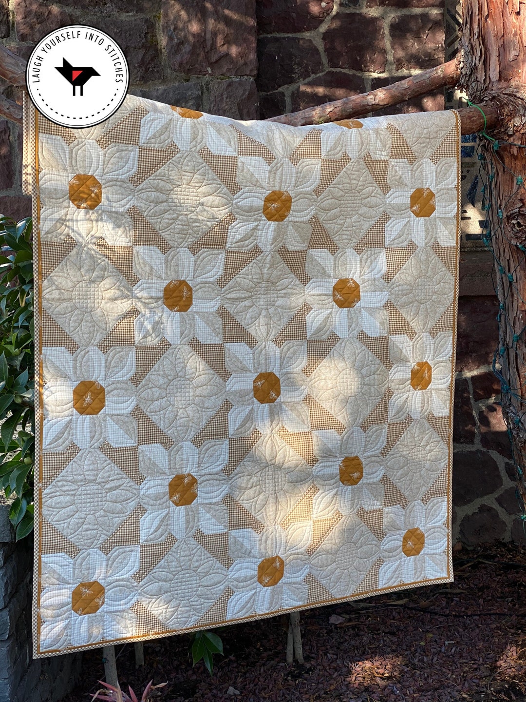 Cotton Daisies Quilt Pattern // PDF Pattern - Etsy