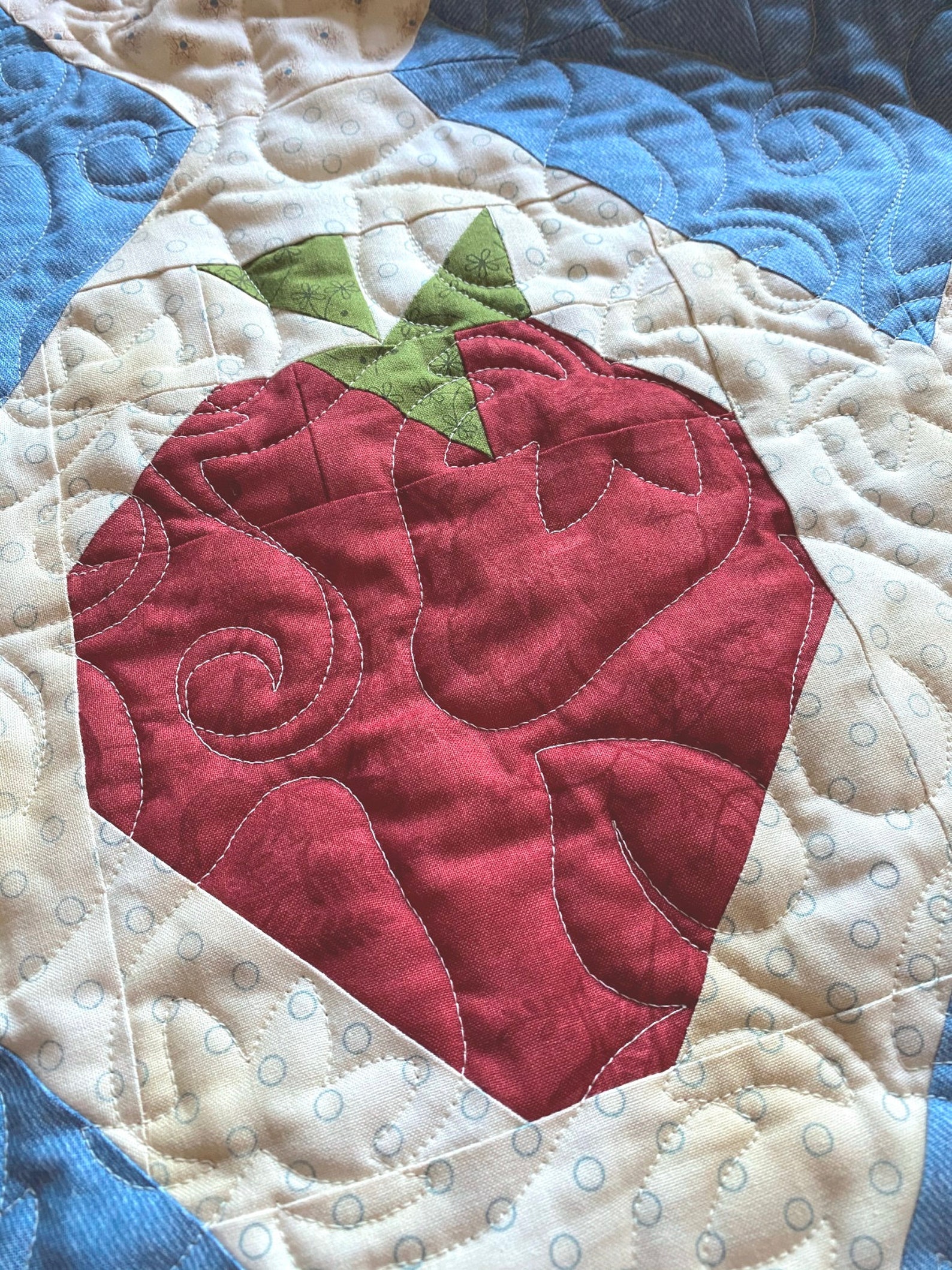 Strawberry Patches // Digital Pattern - Etsy