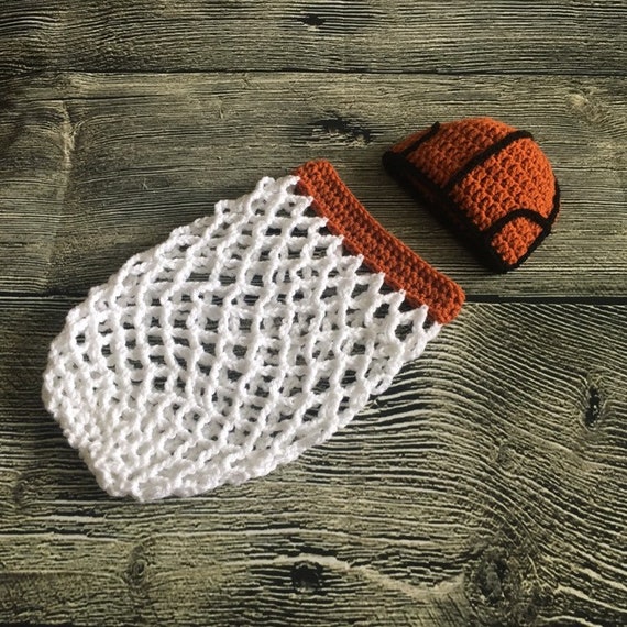 Newborn Baby Boy Basketball Outfit Hat and Basketball Net - Etsy