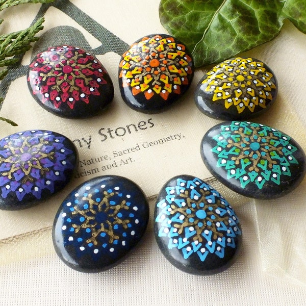 Hand Painted Stones - Etsy