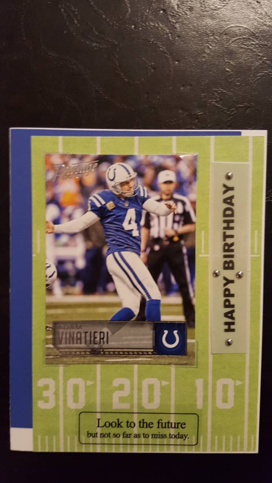 Indianapolis Colts Birthday Card Featuring Peyton Manning on a - Etsy UK