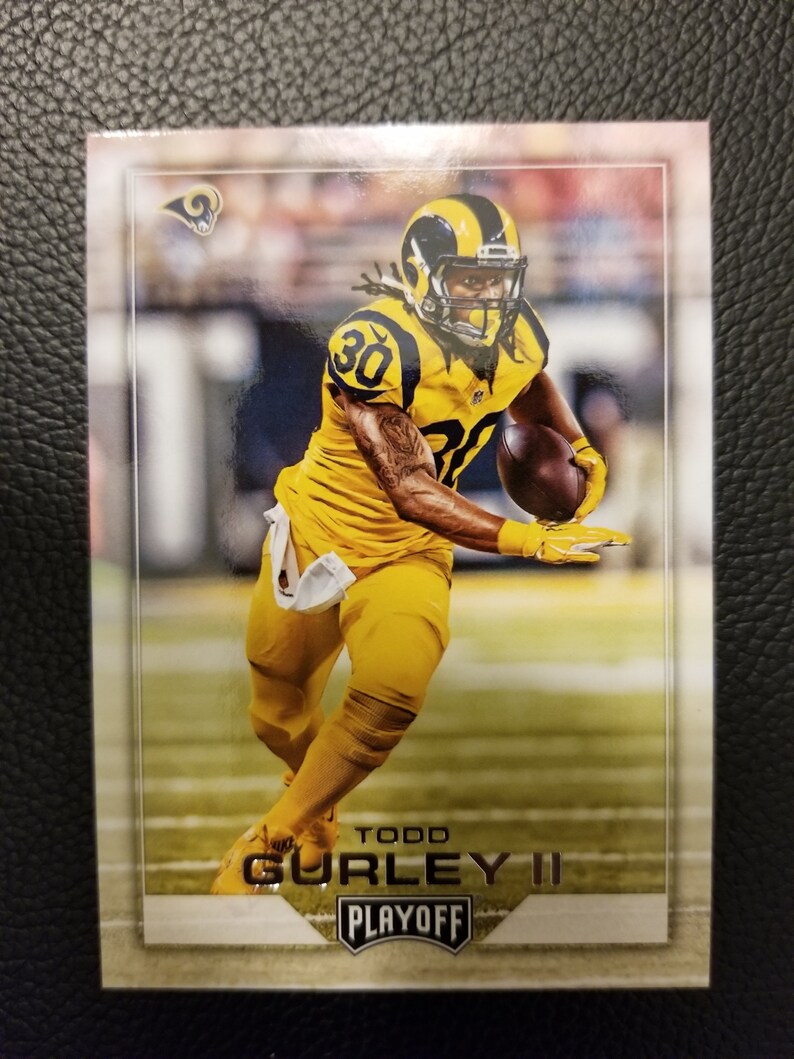 Los Angeles Rams Birthday card with Aaron Donald or Jared Goff | Etsy