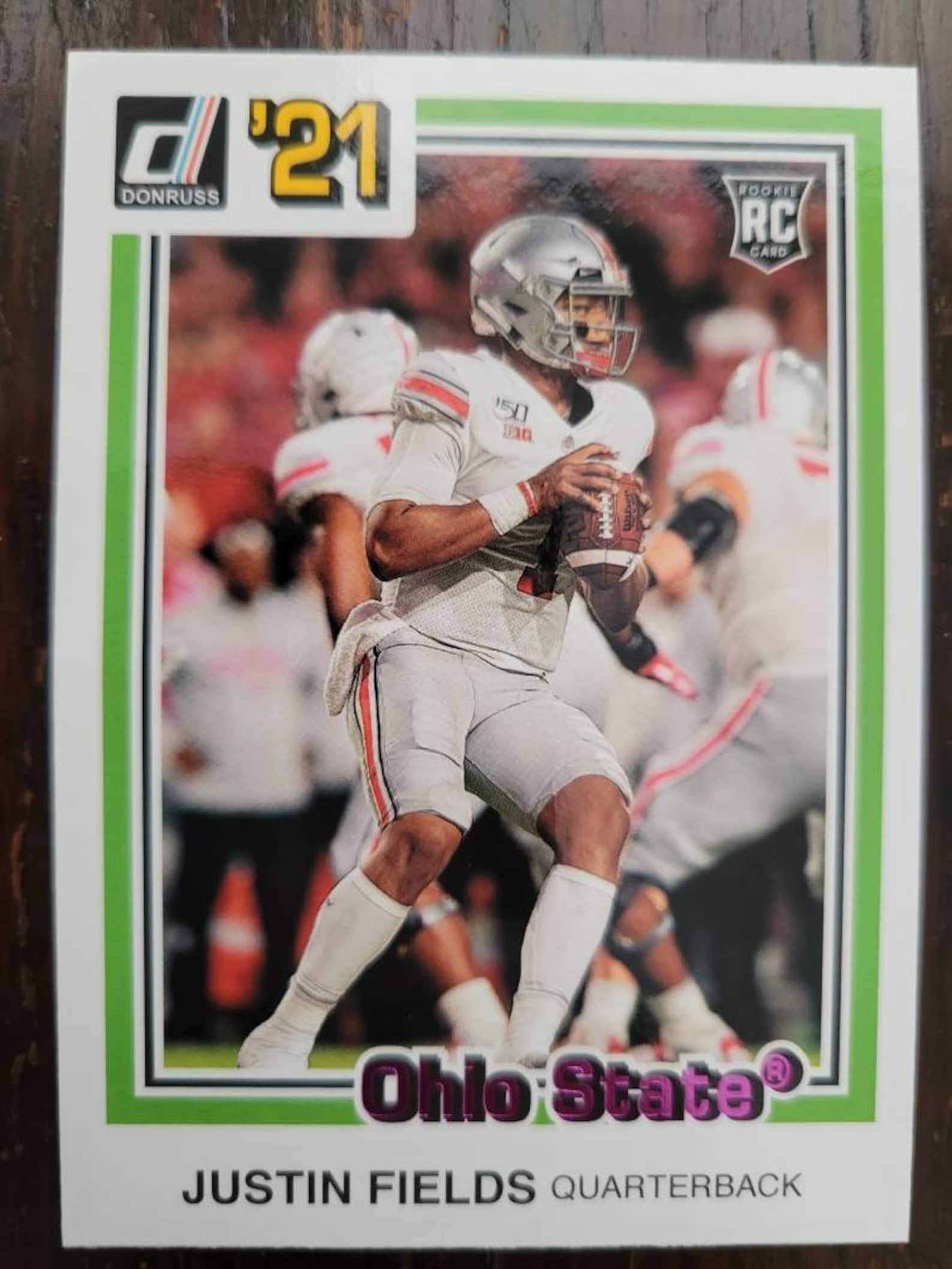 Chicago Bears Birthday Card With a Detachable Trading Card - Etsy