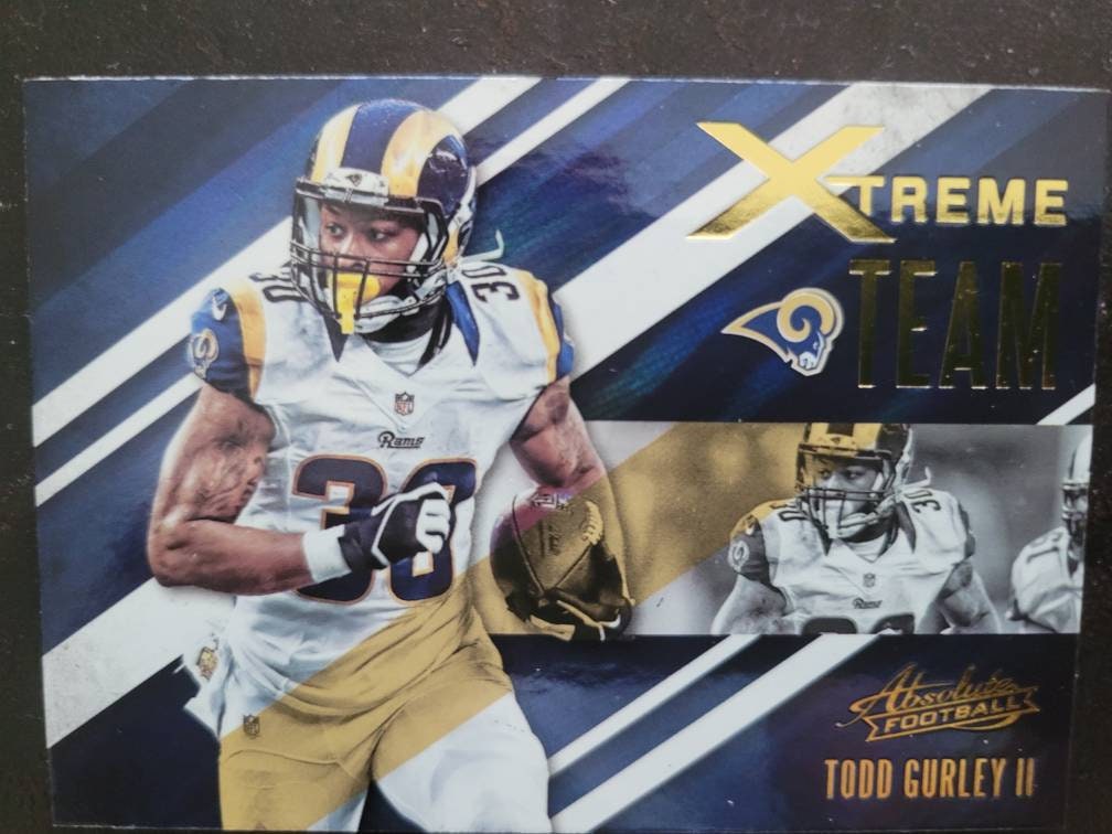 Los Angeles Rams Birthday Card With Tyler Higbee on a Detachable ...