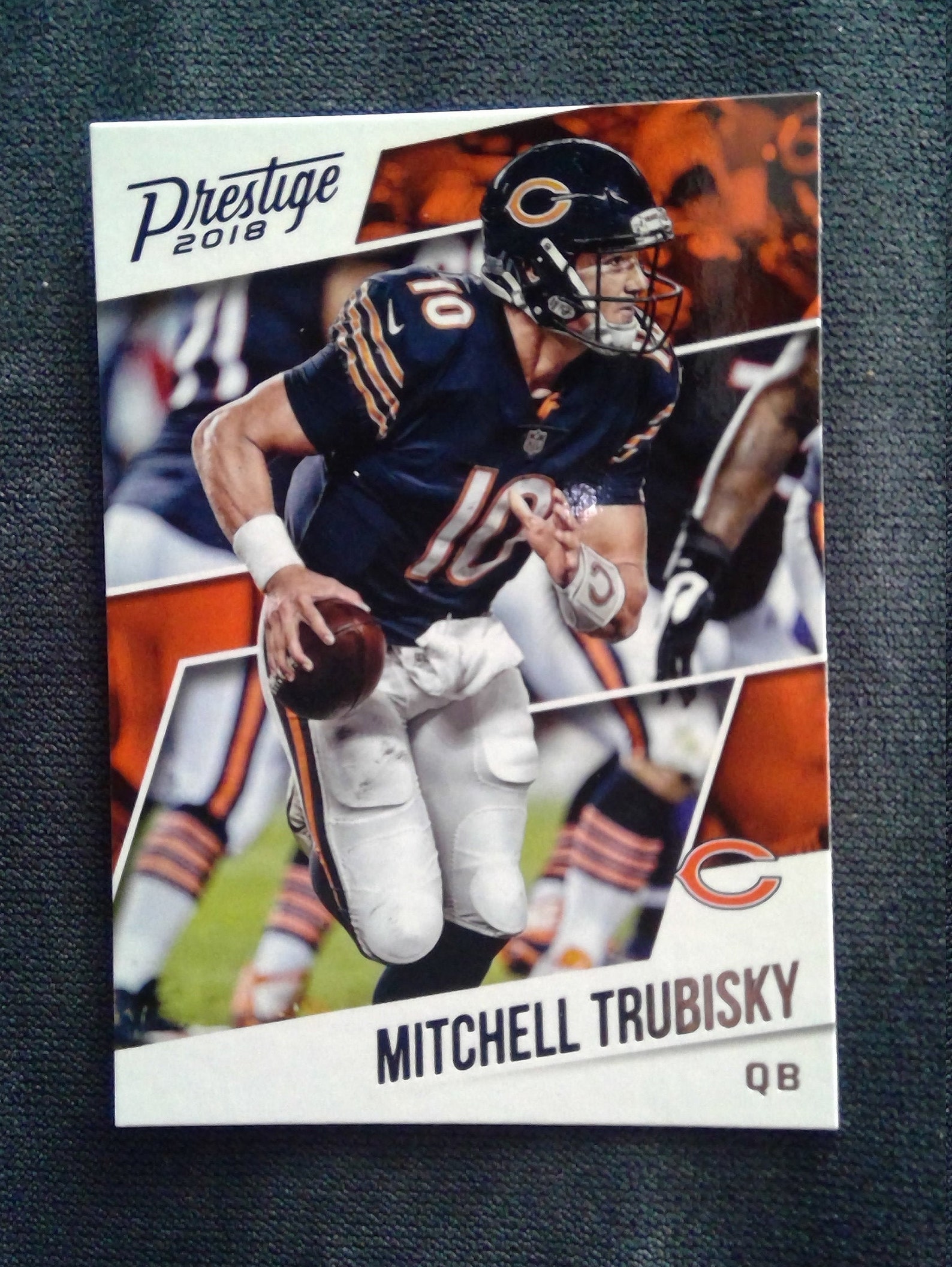 Chicago Bears Birthday card with a detachable trading card | Etsy