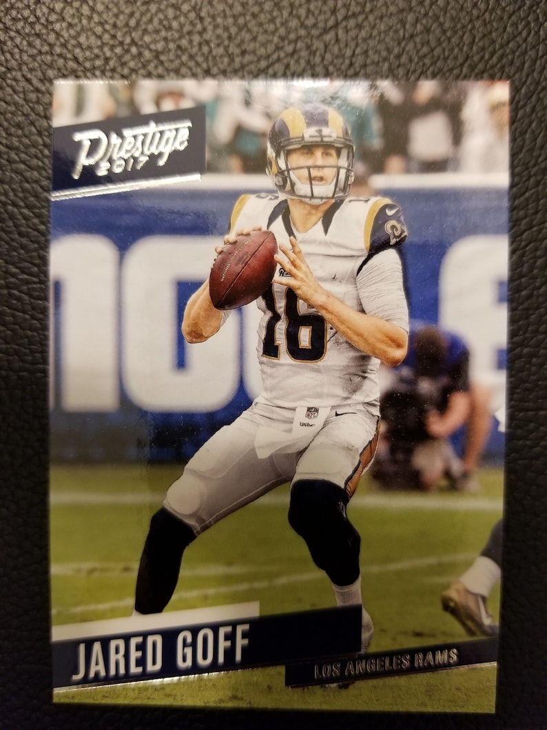 Los Angeles Rams Birthday card with Aaron Donald or Jared Goff | Etsy