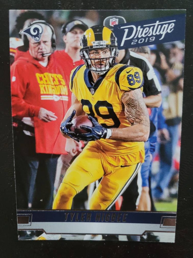 Los Angeles Rams Birthday Card With Tyler Higbee on a Detachable ...