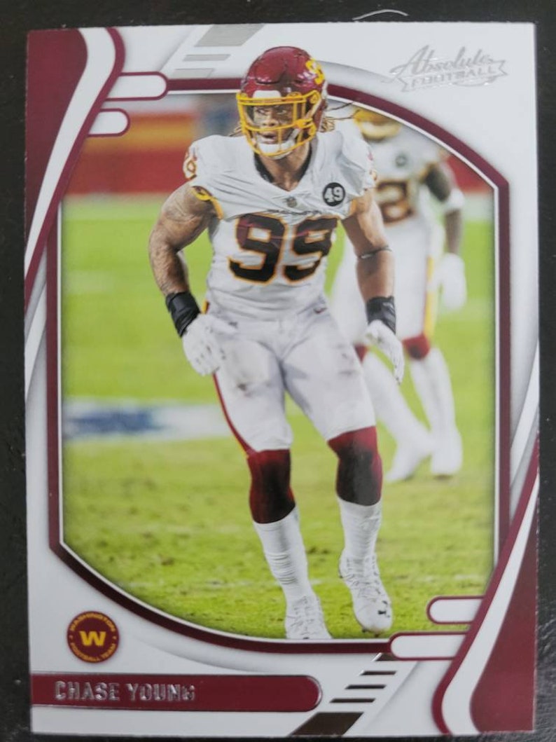 Washington Commanders Birthday Card With a Detachable Trading Card ...